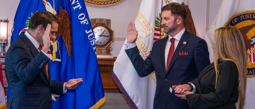 BOP: Deputy AG Blanche Swears in William K. Marshall III